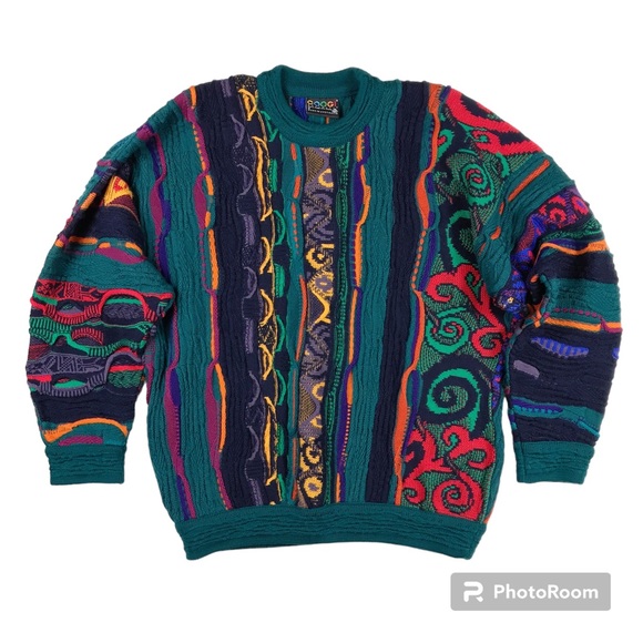 COOGI | Sweaters | Vintage Coogi Australia Colorful Sweater | Poshmark
